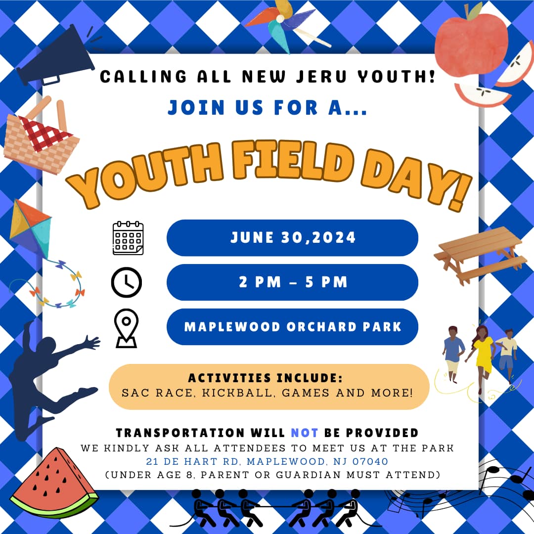 Youth Field Day 2024 – EBNJ Church